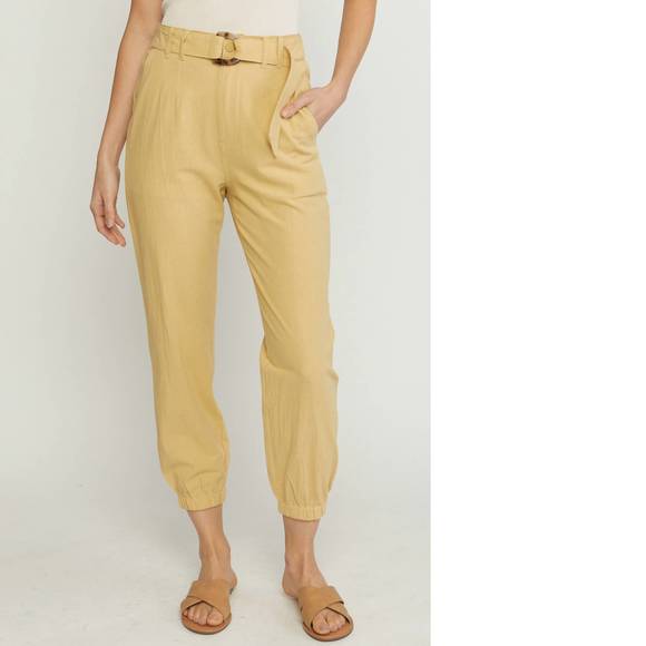 entro | Pants & Jumpsuits | New Entro Jogger Pant In Sand | Poshmark